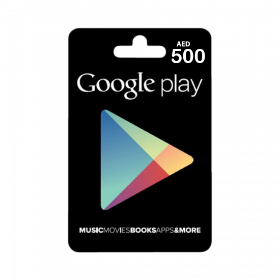 Google Play Gift Code - UAE - 500 AED